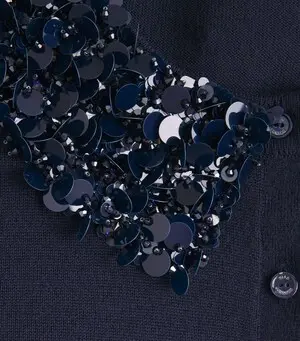 Ulla Johnson Merino Wool Embellished Cardigan