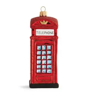 Harrods Telephone Box Christmas Decoration