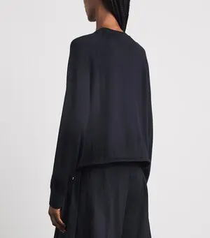Sandro Wool-blend Logo Sweater