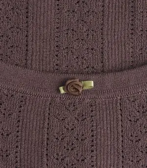 Sandro Pointelle Bow-detail Tank Top