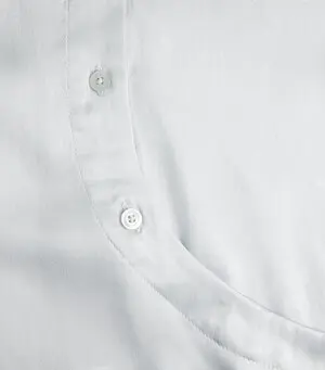 ABADIA Silk Draped Shirt