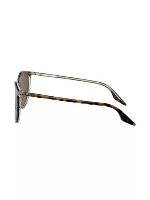 Ray-ban Logo-print Round-frame Sunglasses