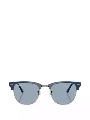 Ray-ban Clubmaster Browline Sunglasses - Blue