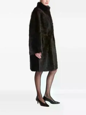 Nour Hammour Blaise Faux Fur Coat