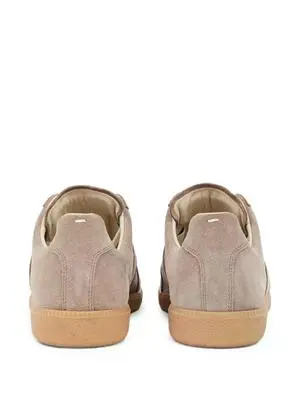 MAISON MARGIELA Replica Panelled Suede Sneakers - Brown