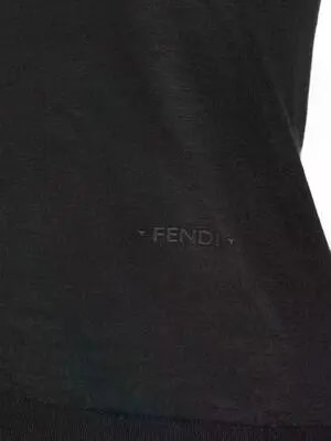 Fendi V-neck Cashmere-blend Sweater