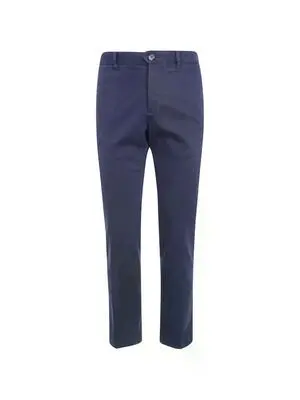 Incotex Cotton Chino Trousers - Blue