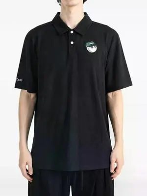 MALBON Logo-embroidered Polo Shirt