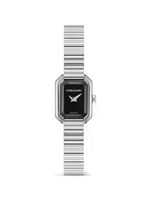 FERRAGAMO Crystal Petite 20mm Watch - Black