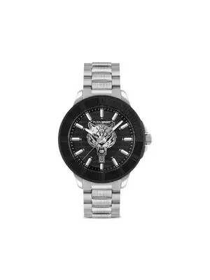 PLEIN SPORT Chronograph Watch With Tiger Head Motif