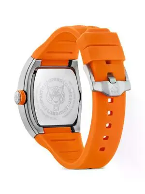 PLEIN SPORT Chronograph Watch With Dial And Orange Strap