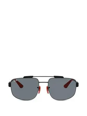 Ray-ban X Ferrari Square-frame Sunglasses