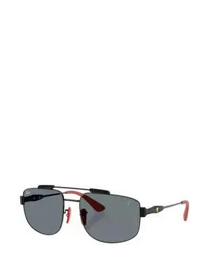 Ray-ban X Ferrari Square-frame Sunglasses