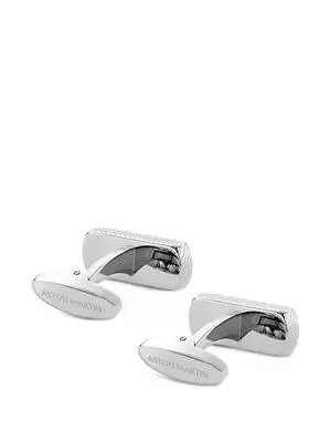 ASTON MARTIN WATCHES Engraved-logo Polished Cufflinks