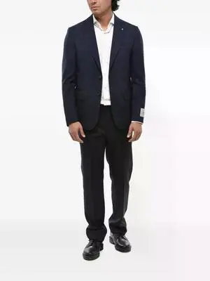 Corneliani Checked Wool Blazer