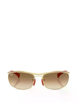 Ray-ban Rectangle-frame Sunglasses - Gold