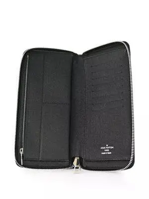 LOUIS VUITTON 2015 Damier Graphite Zippy Wallet