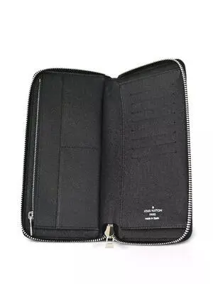 LOUIS VUITTON 2015 Damier Graphite Zippy Wallet
