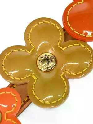 LOUIS VUITTON Lexington Flower-motif Belt