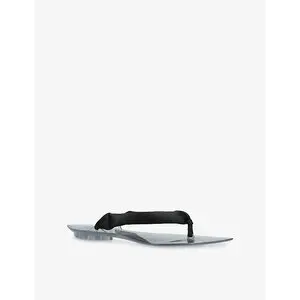 Alaïa Padded Thong Flip-flops