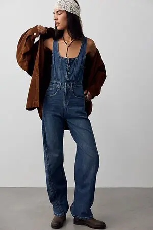 We The Free Corsica Twisted Seam Jumpsuit - Celestial