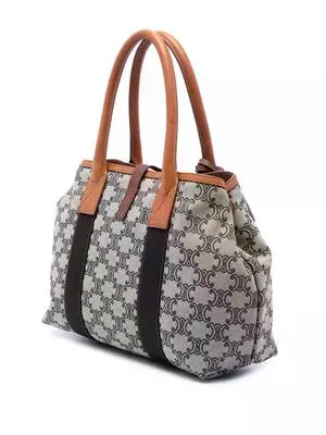 Celine 2009 Macadam Canvas Tote Bag