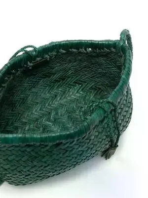 Dragon Diffusion Small Grace Leather Basket Bag