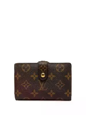 LOUIS VUITTON 2013 Monogram French Purse Small Wallets - Brown