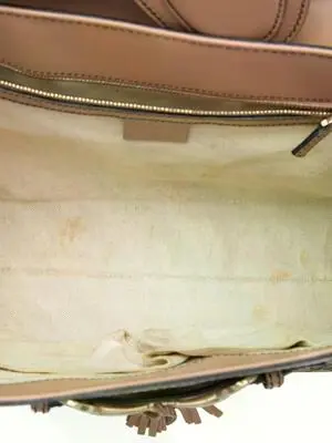 Gucci Large Gg Canvas Emily Shoulder Bag