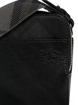 Burberry Check-pattern Messenger Bag