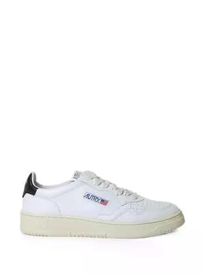 AUTRY Medalist Low Sneakers In And Space Leather - White