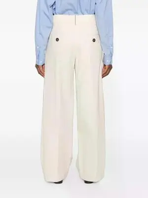 Brunello Cucinelli Pleated Wide-leg Trousers