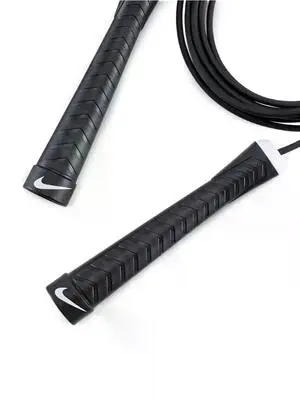 Nike Speed Rope Skipping Rope With Textured Handles - Black