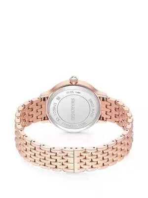 SWAROVSKI Crystal-embellished Rose Gold Tone Watch