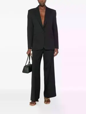 Andamane Single-breasted Notched-lapels Blazer
