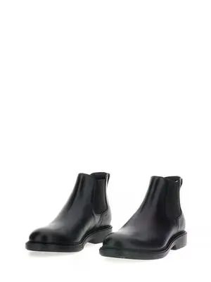 Hogan Elasticated-panel Leather Boots
