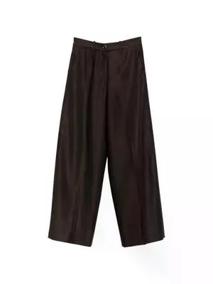 NINE:INTHE:MORNING Nancy Belt-loop Pants - Brown