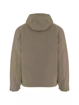 C.P. COMPANY Hooded Multi-pocket Coat - Neutrals