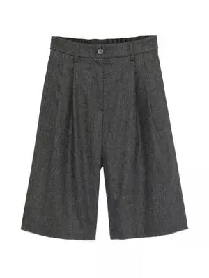 Emporio Armani Thigh Length Shorts For Women