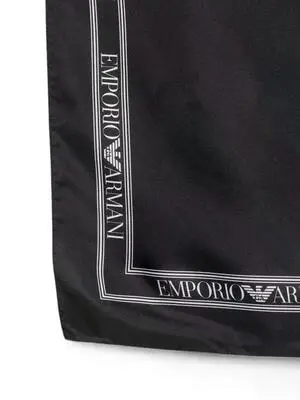 Emporio Armani Logo-detail Scarf