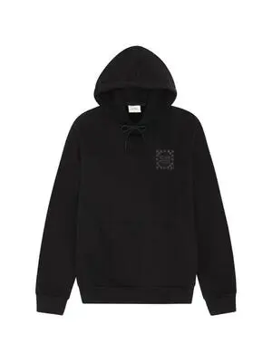LES DEUX Logo Print Drawstring Hoodie
