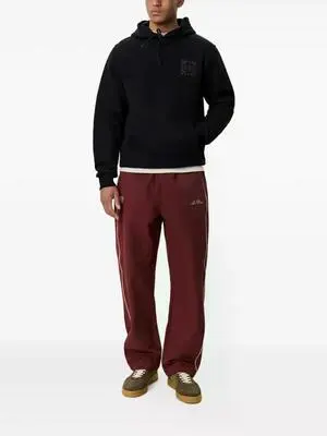 LES DEUX Logo Print Drawstring Hoodie