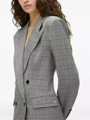 Karl Lagerfeld Structured Checked Blazer