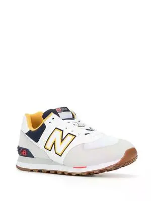 NEW BALANCE 574 Panelled Sneakers - Multicolour