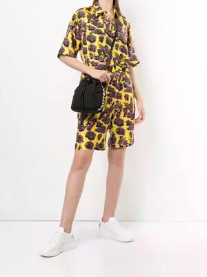 Stella McCartney Timothy Silk Shorts - Yellow