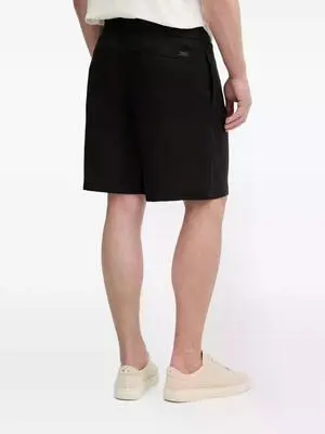 Armani Exchange Elasticated Waist Shorts With Logo Plaque
