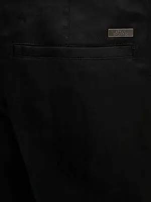 Armani Exchange Elasticated Waist Shorts With Logo Plaque