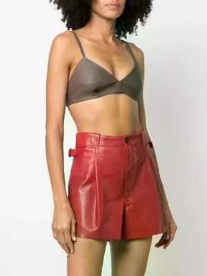 THE MANNEI Sierra Leather Bralette