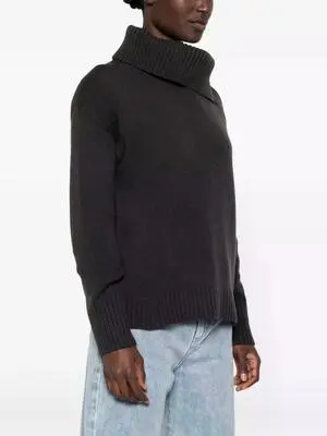 ANNE CLAIRE Roll Neck Wool Sweater