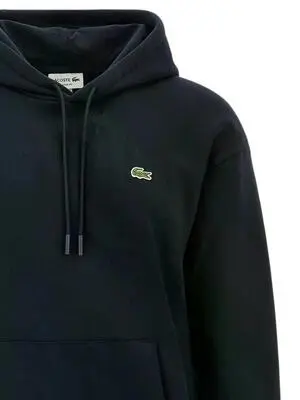 Lacoste Embroidered Logo Drawstring Hoodie